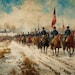 Revolutionary War Art Print Set - American Revolution Decor - Colonial ...