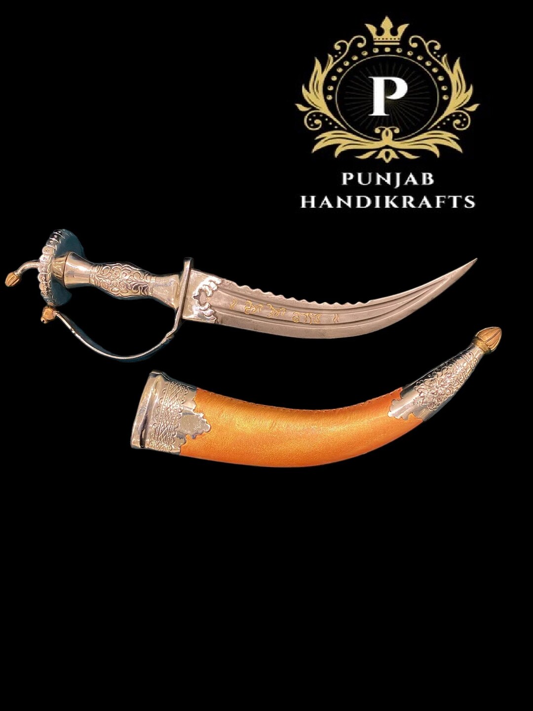 Indian Sword, Wedding Kirpan, Sikh Wedding Accessories, Brass Sword 18 ...