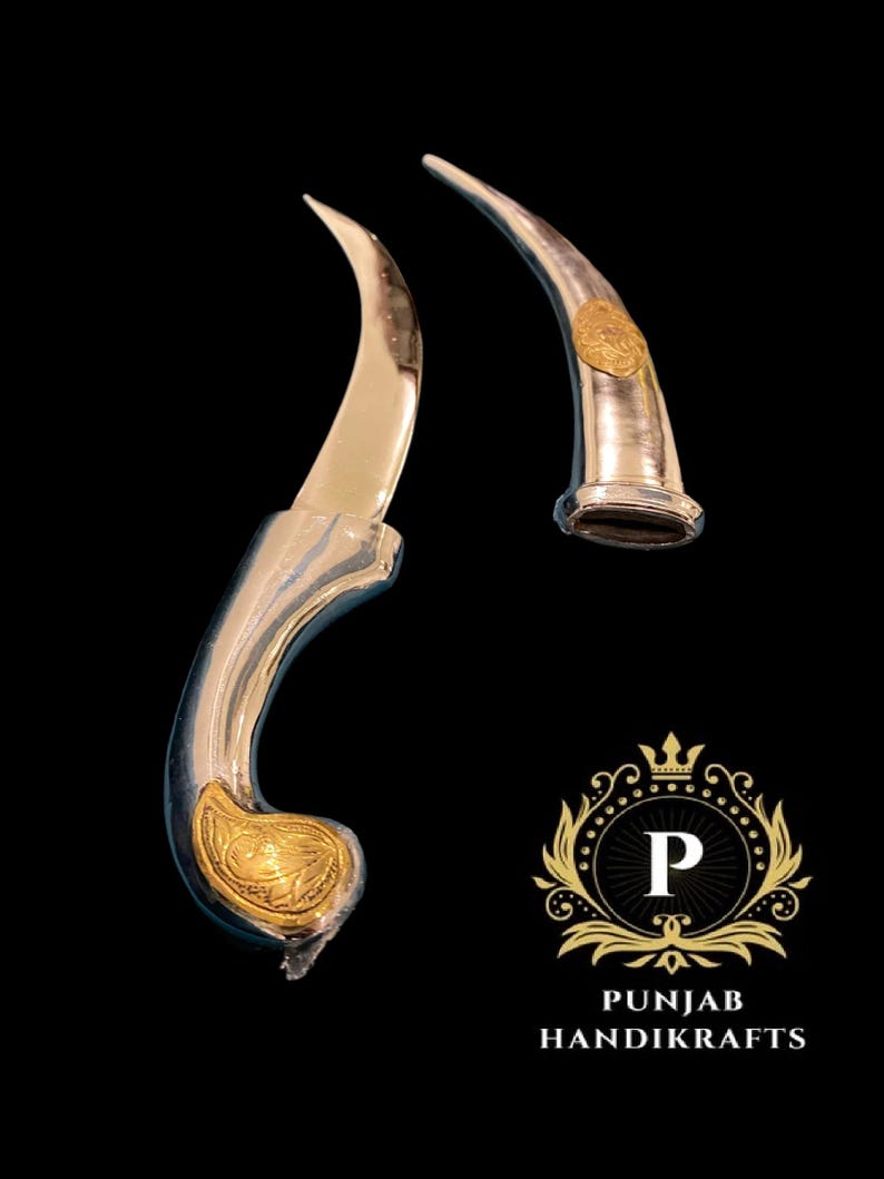 Indian Sword, Punjabi Wedding Accessory, Brass Sword, Punjabi Wedding ...