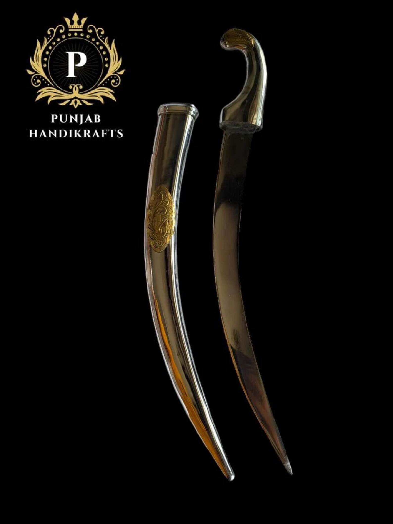 Indian Sword, Punjabi Wedding Accessory, Brass Sword, Punjabi Wedding ...