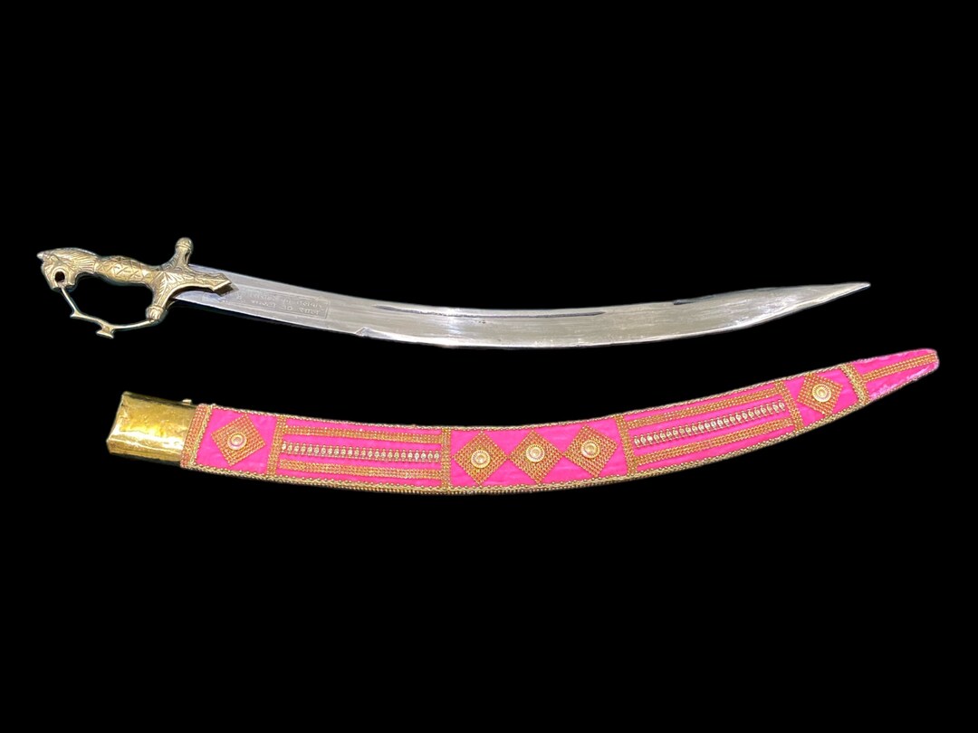 Indian Decorative Handmade Wedding Talwar Ceremonial Sword Vintage ...
