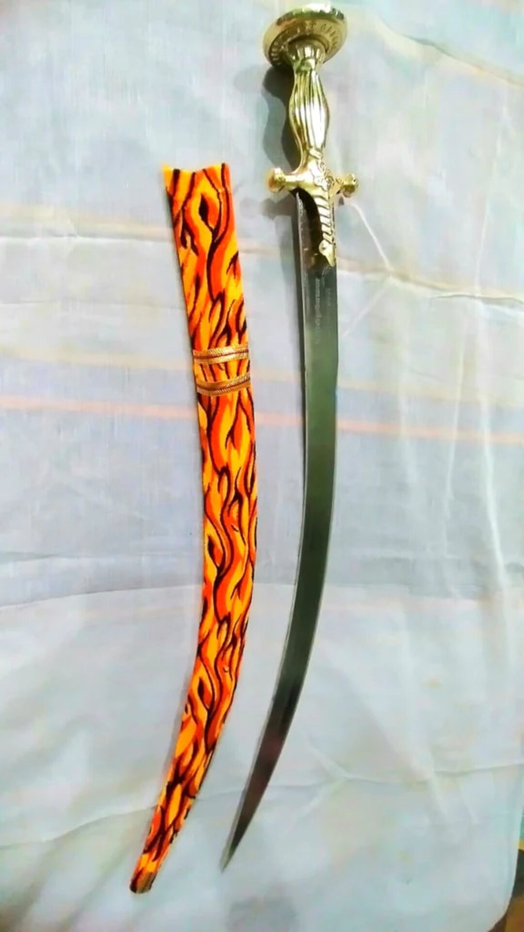 Indian Sirohi Wedding Talwar Vintage Handmade Ceremonial Sword ...