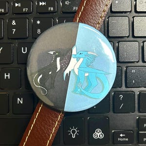 Winterwatcher Button: Wings of Fire (58mm) - Etsy