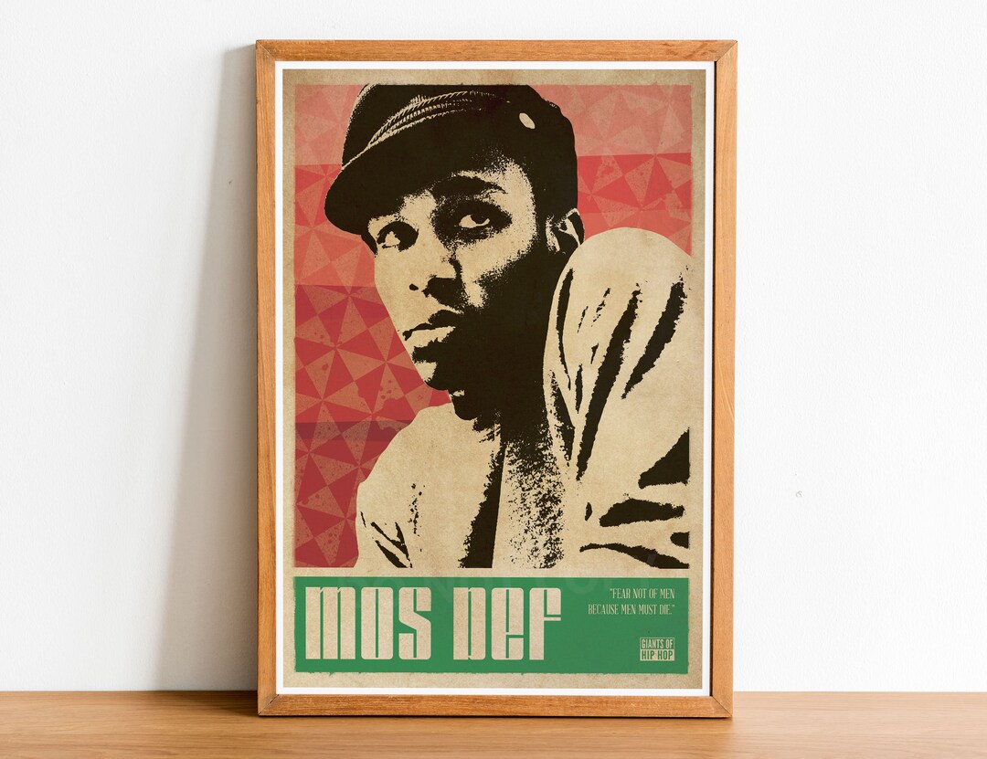 Mos Def Hip Hop Music Print Hip Hop Poster Hip Hop Wall - Etsy