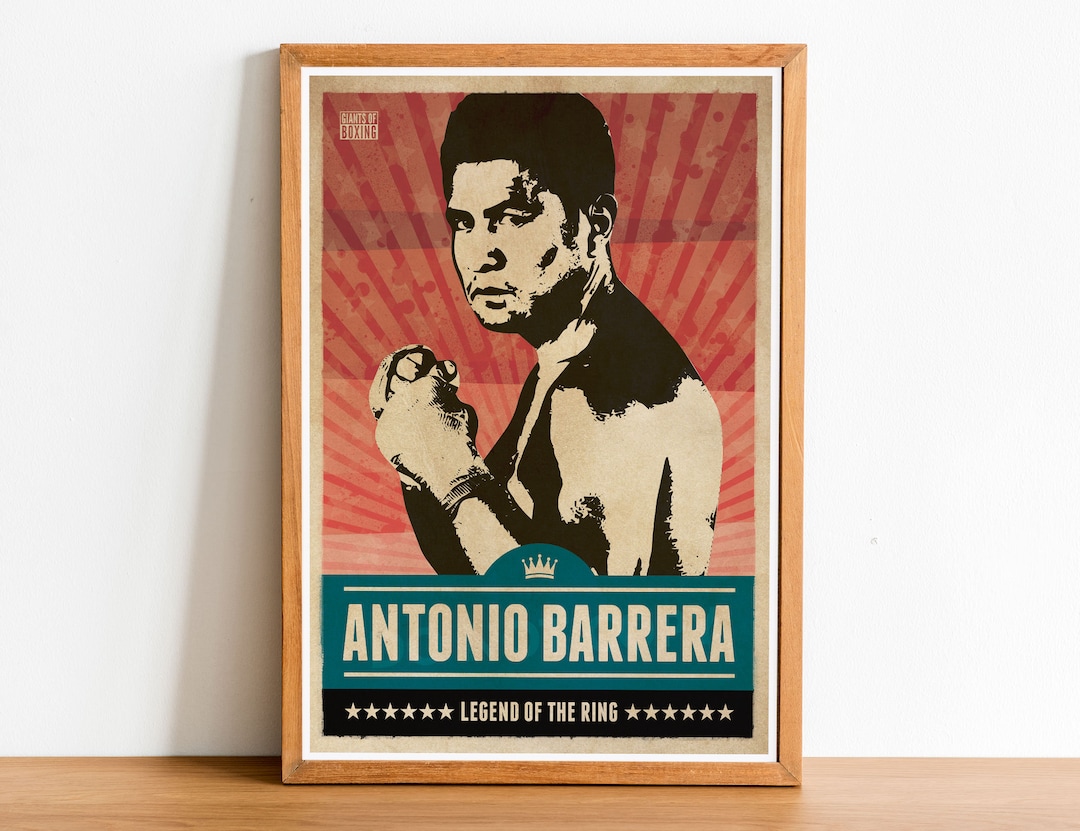 Marco Antonio Barrera Boxing Print Boxing Poster Boxing - Etsy