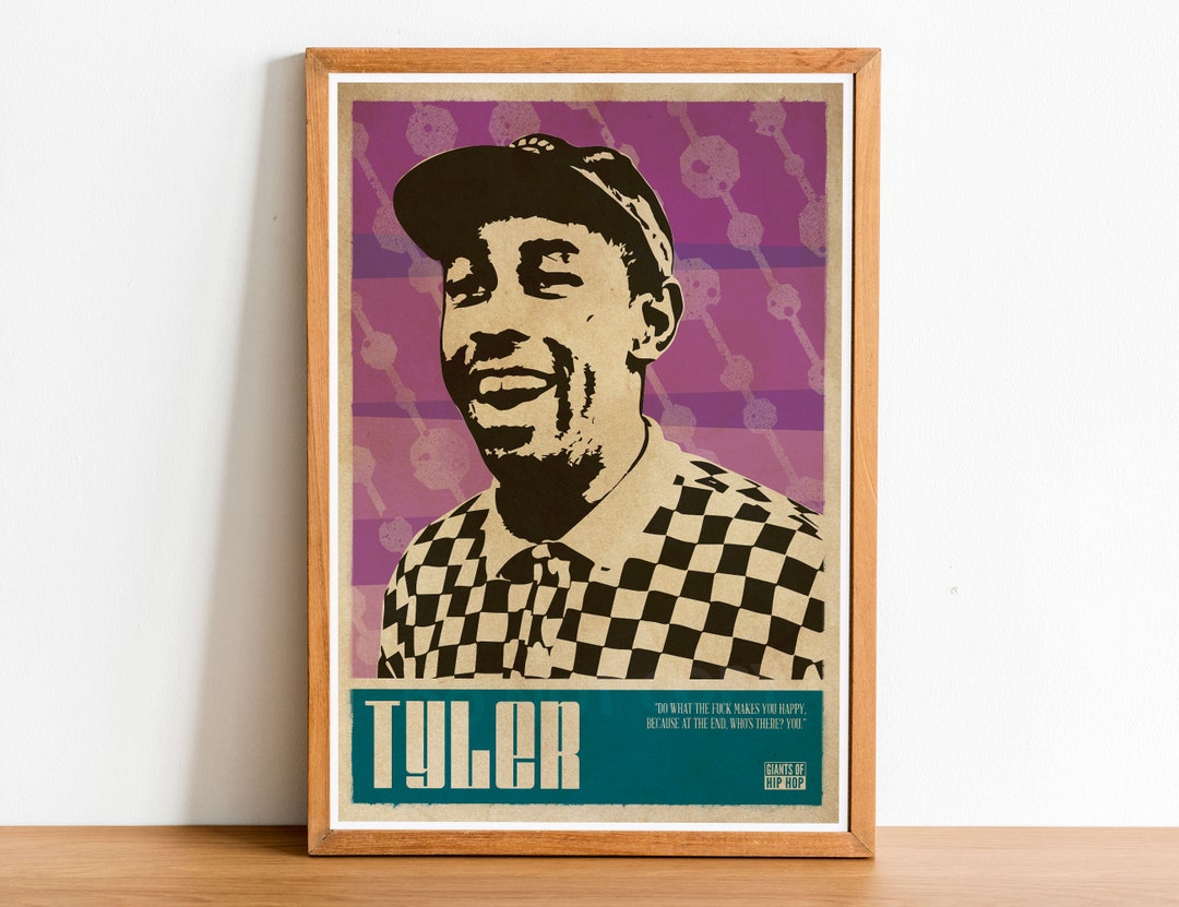 Tyler the Creator, Hip Hop Music Print, Hip Hop Poster, Hip Hop Wall ...
