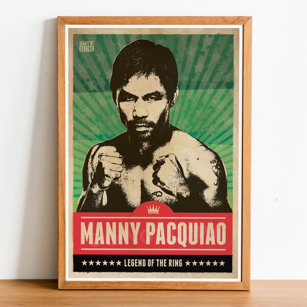 Manny Pacquiao Poster - Etsy