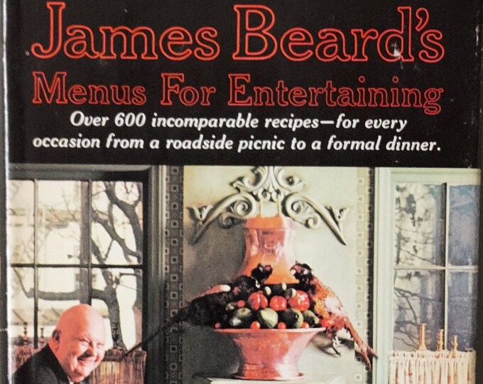 Vintage James Beard’s Menus for Entertaining - Etsy