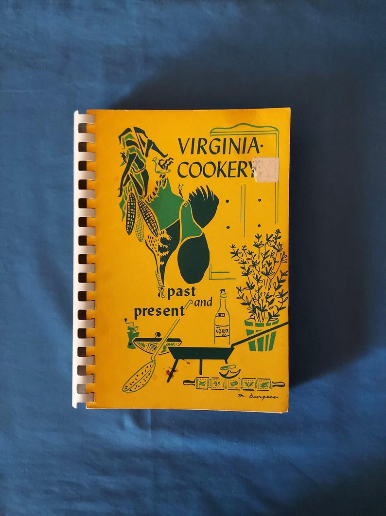 Virginia Cookery – Past and Present - Etsy