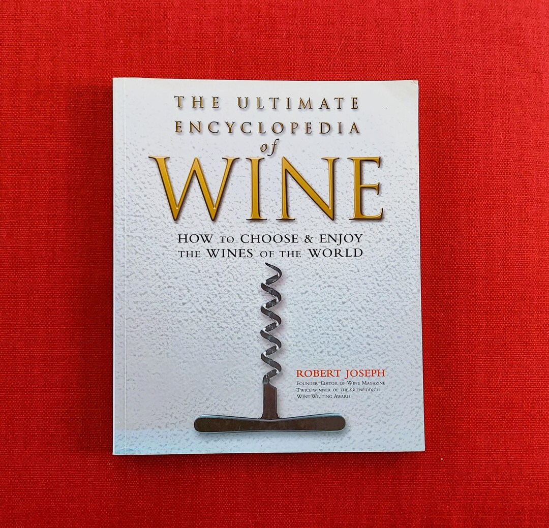 The Ultimate Encyclopedia of Wine - Etsy