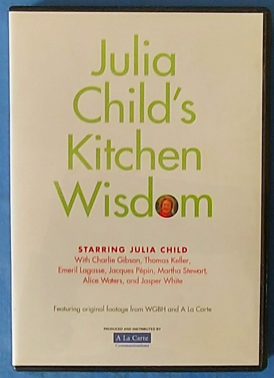 Julia Childs Kitchen Wisdom Documentary DVD - Etsy