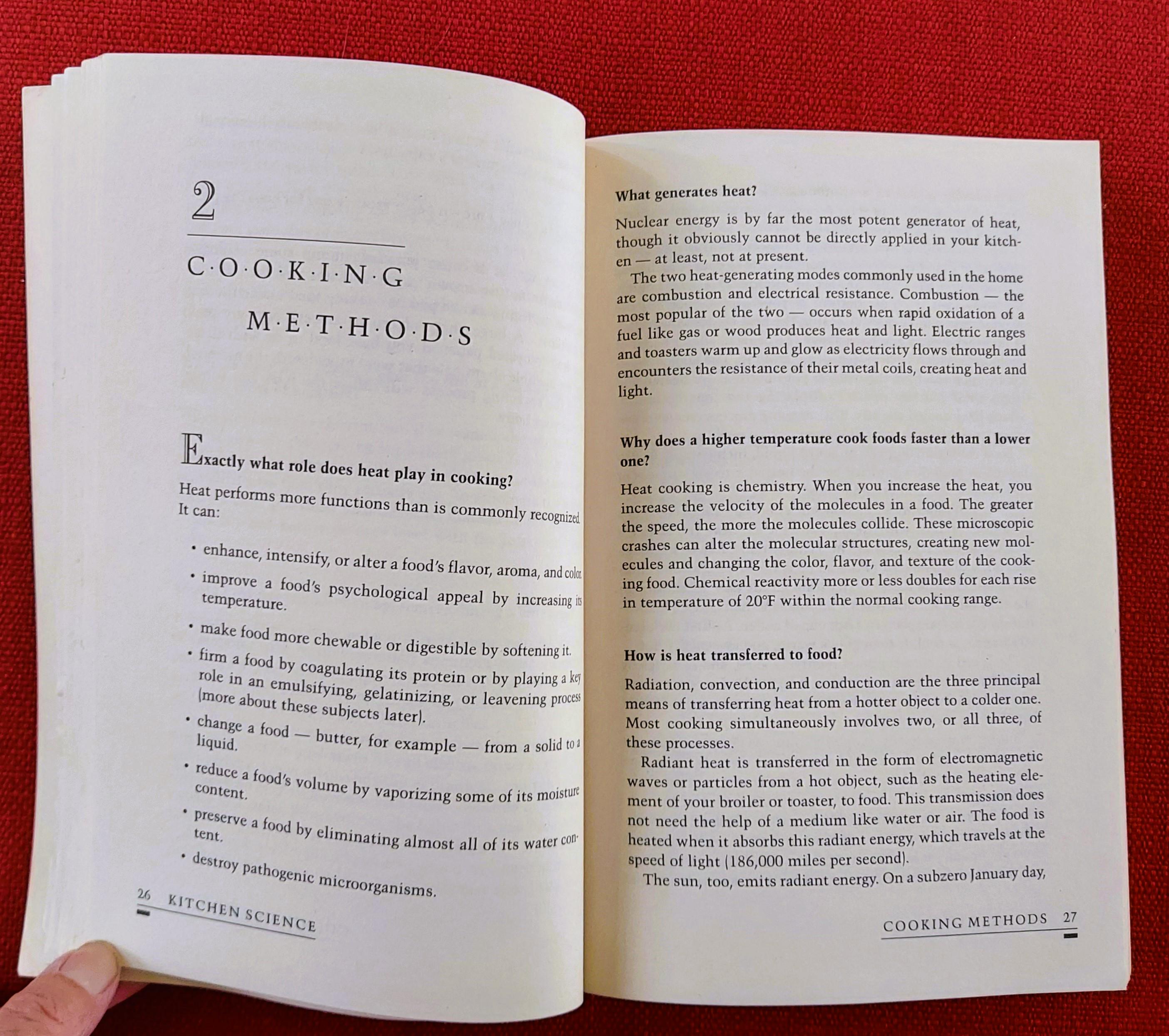 Vintage Kitchen Science Cookbook: Howard Hillman, 1989 Revised Edition ...