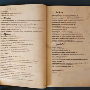 Platters and Boards Cookbook: Casual Charcuterie Spreads, First Edition ...