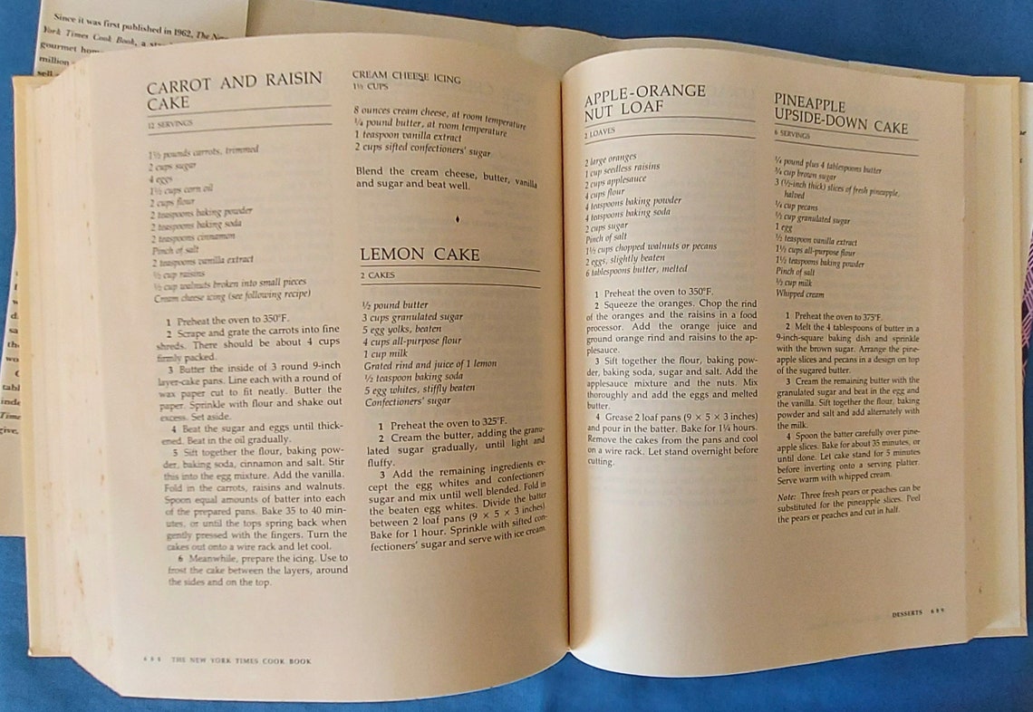 The New York Times Cook Book - Etsy