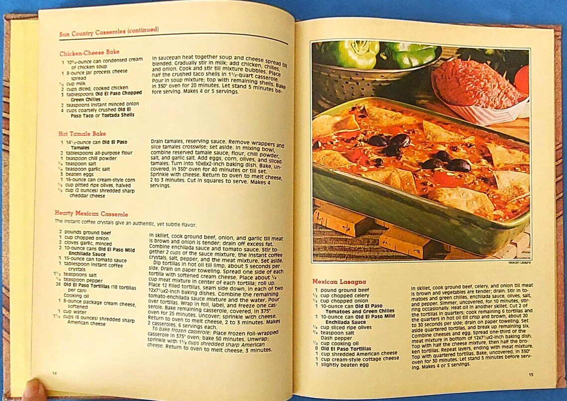Sun Country Mexican Cookbook - Etsy