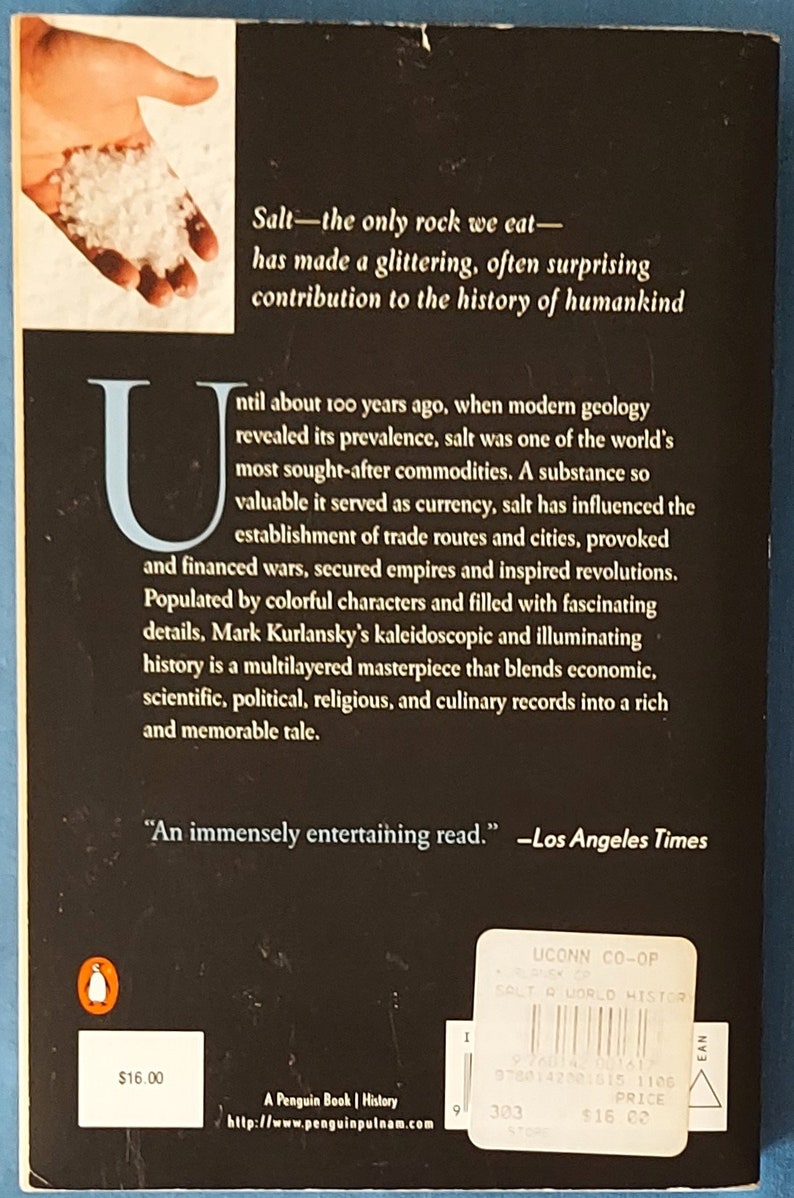 Salt: A World History - Etsy