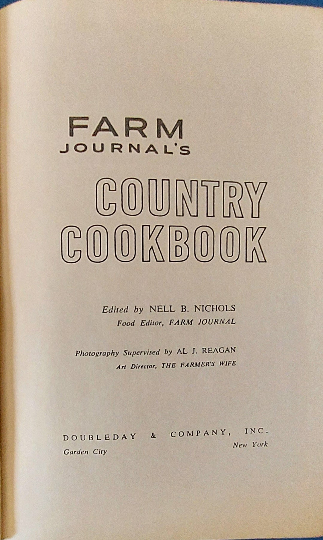 FARM Journal’s Country Cookbook - Etsy