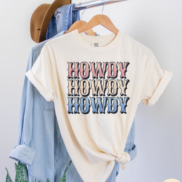 Howdy Shirt - Etsy