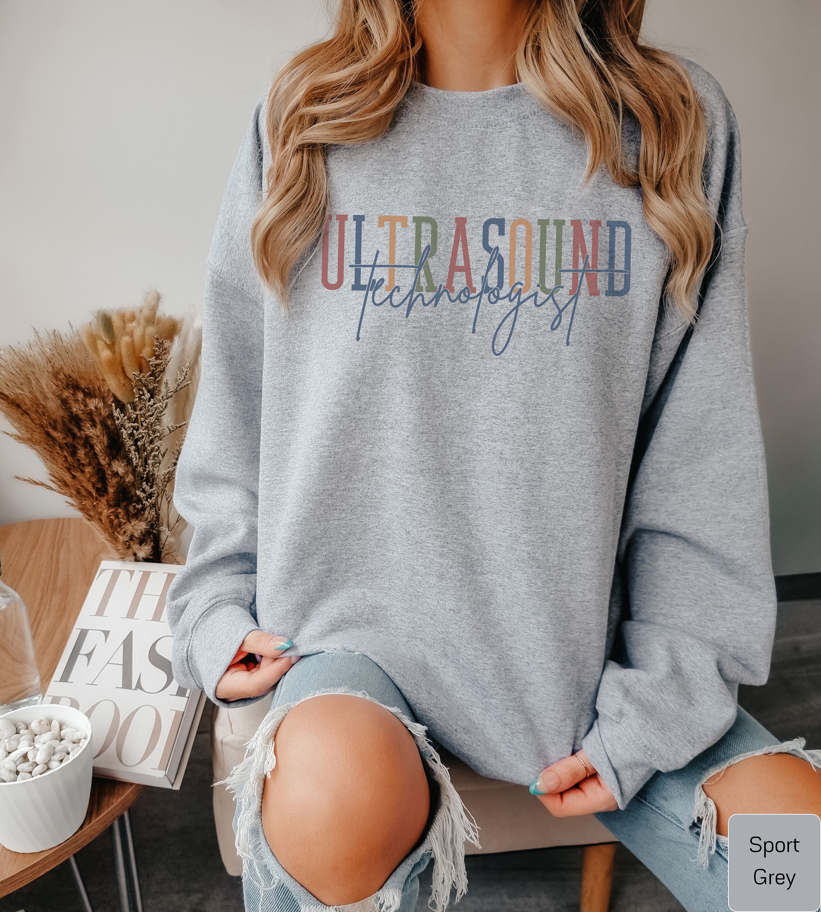 Ultrasound Tech Sweatshirt Ultrasound Technologist Crewneck, Classic ...