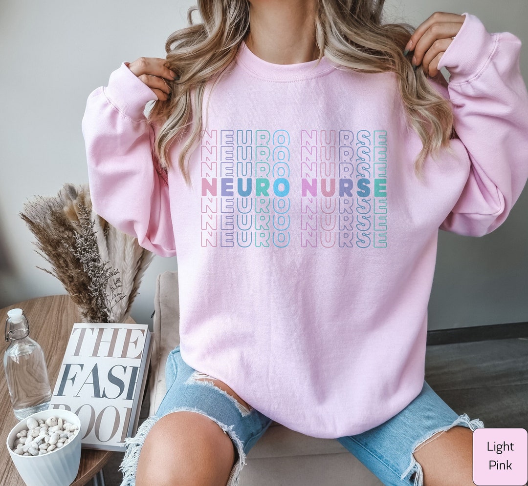 Neuro Nurse Sweatshirt Neuro ICU Nurse Crewneck Sweater Neurology ...