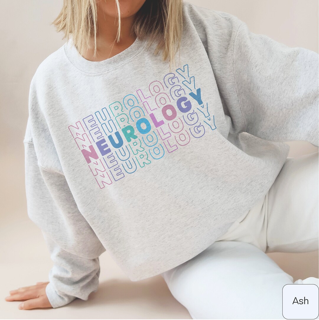 Neurology Sweatshirt Neuro Department Crewneck, Cute Neuro Nurse ...