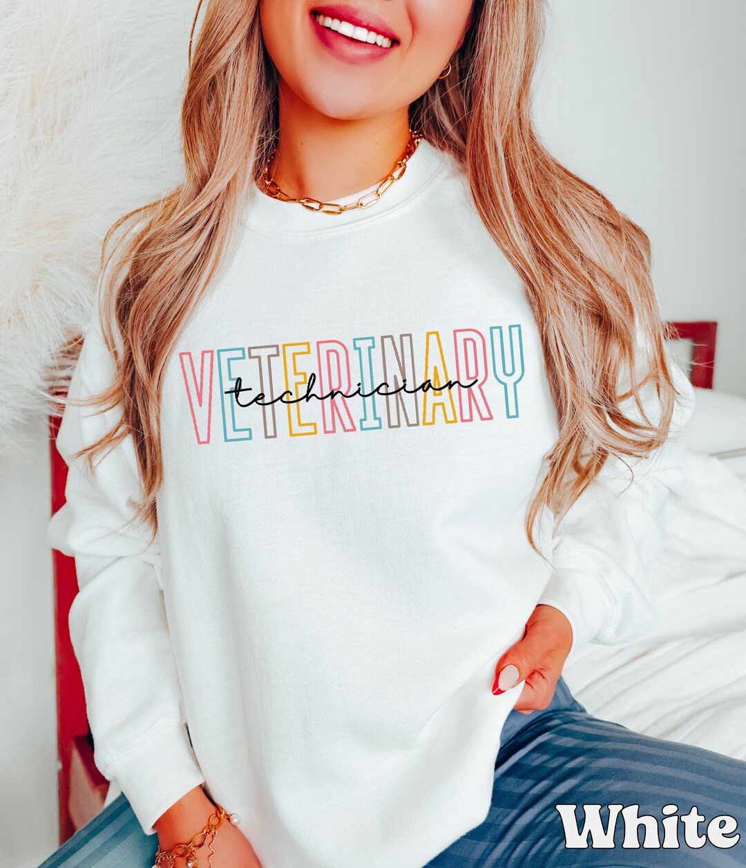 Veterinary Technician Crewneck Sweatshirt Vet Tech Sweatshirt ...