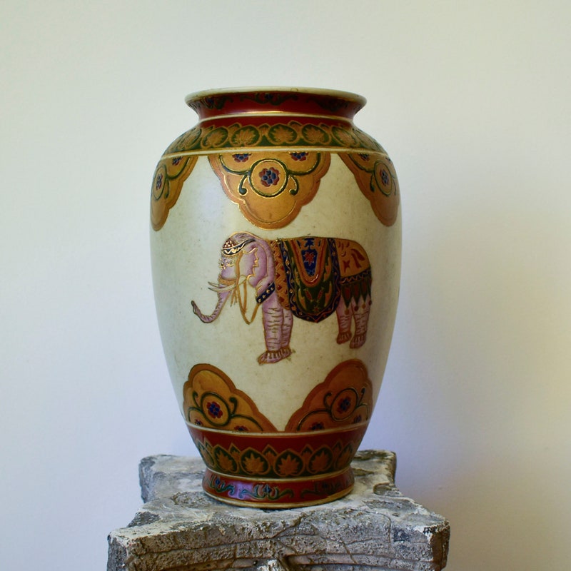 Elephant Vase - Etsy
