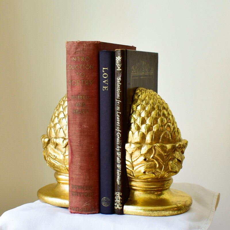 Pineapple Bookends - Etsy