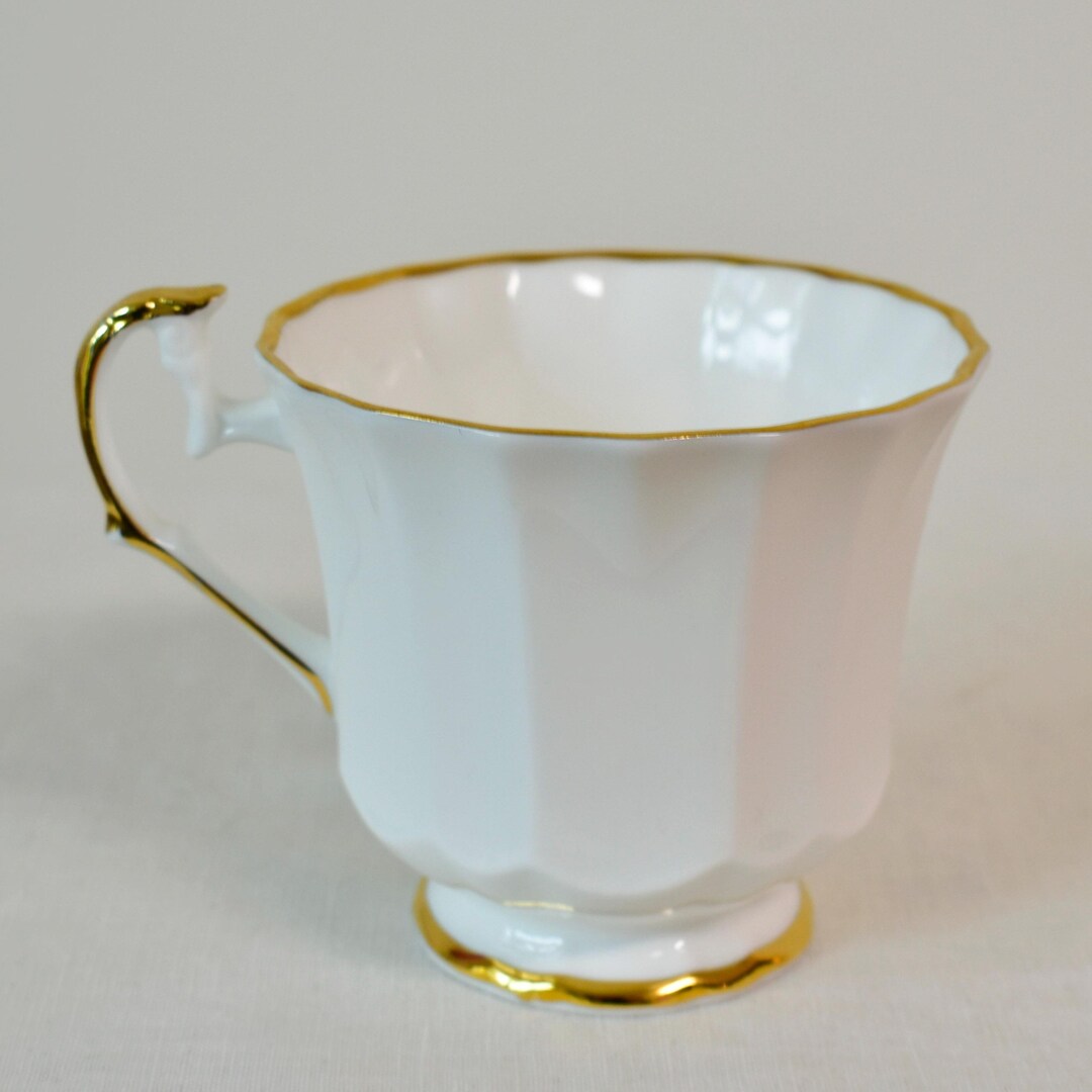 Royal Crest Fine Bone China Tea Cup | Made in England - Etsy