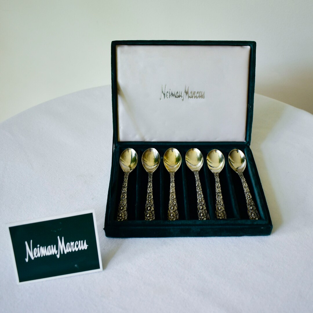 Vintage Godinger for Neiman Marcus Silverplated Grape Motif Server Set ...