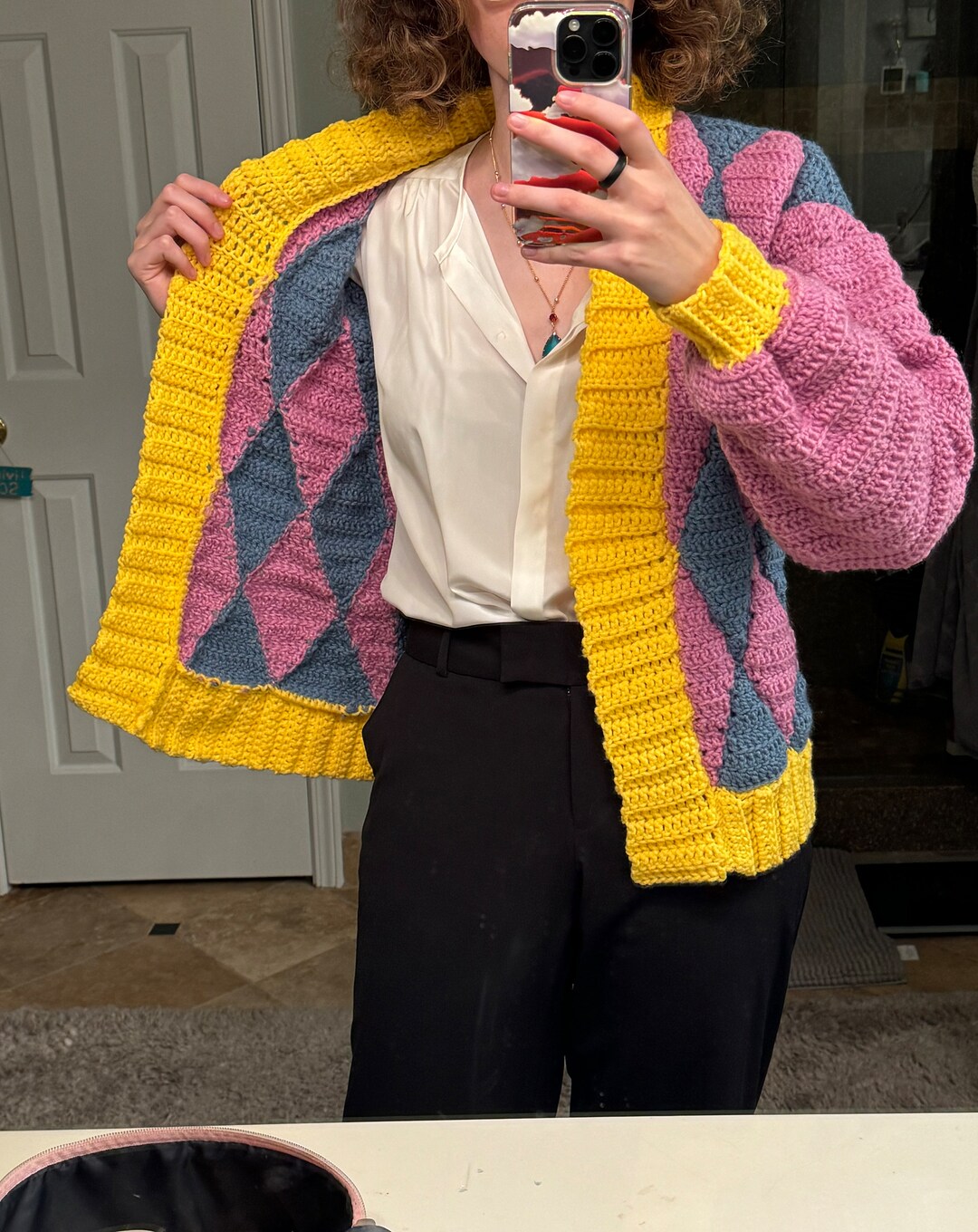 Howls Moving Castle Crochet Cardigan - Etsy