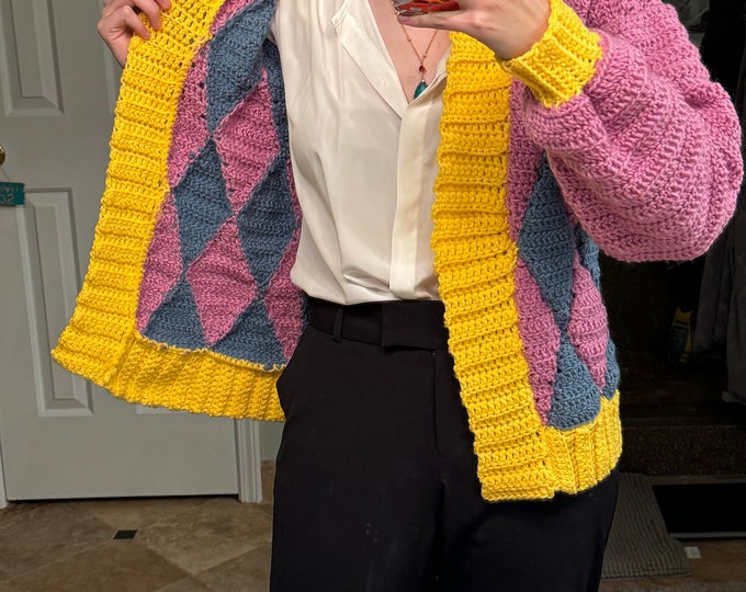 Howl’s Moving Castle Crochet Cardigan - Etsy