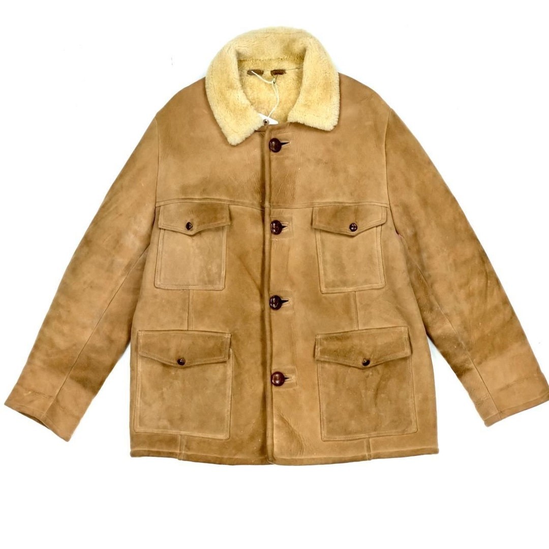 1960s Woolrich Sheepskin Jacket - Etsy