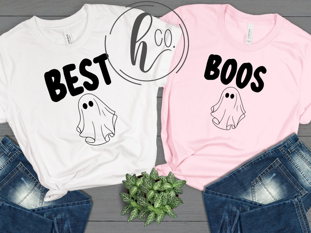 Best Boos Tee Design for Best Friends, Includes Png, Svg, Jpg for ...