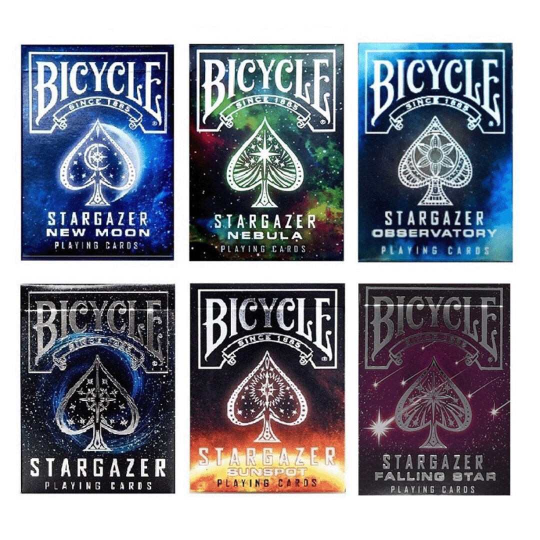 Stargazer Playing Card Collection complete 6 Deck Set - Etsy