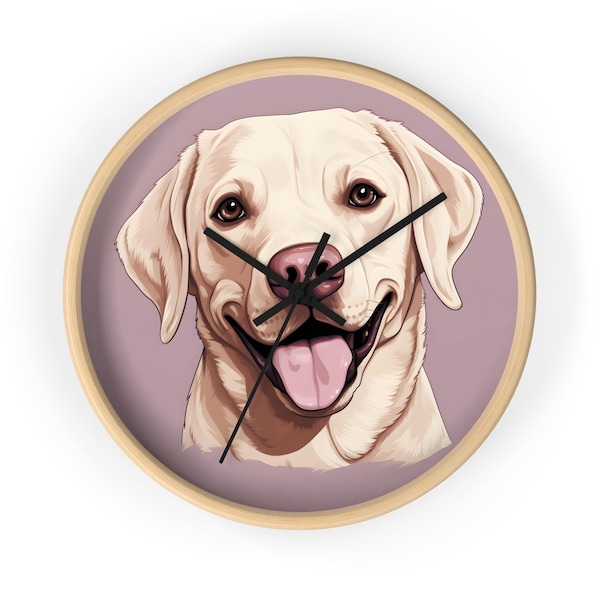 Labrador Retriever Wall Clock - Etsy
