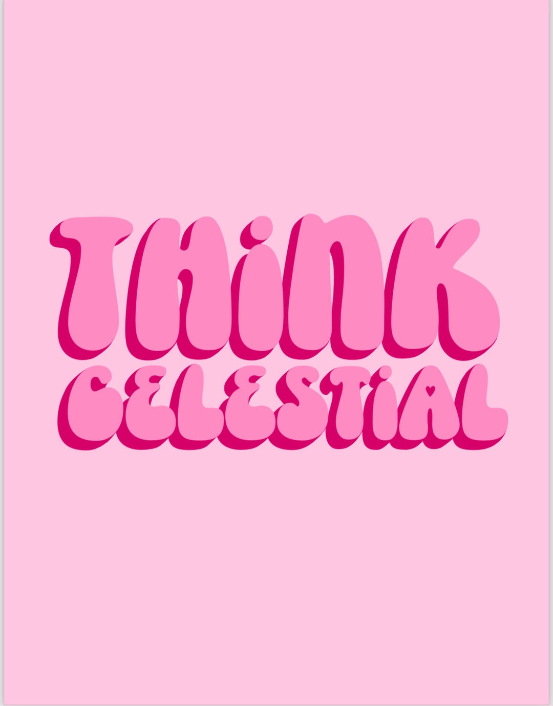 Think Celestial Poster (digital Download) - Etsy
