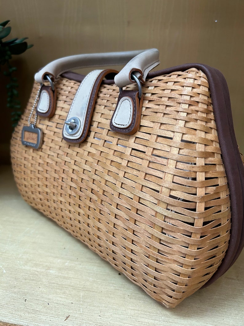 Vintage Longaberger “sisters” Basket Frame Handbag. Rare Longaberger ...