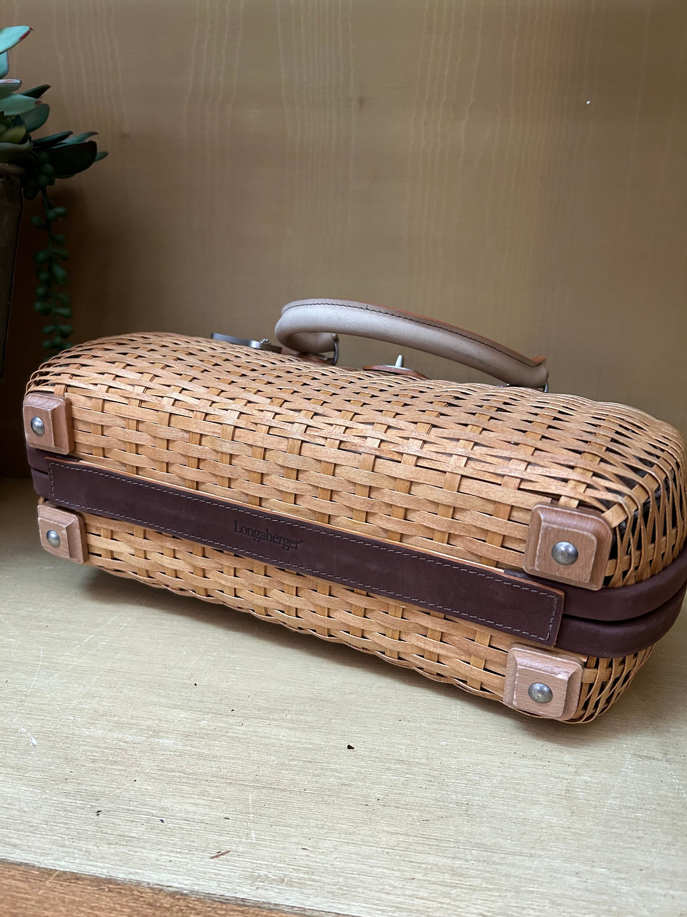 Vintage Longaberger “sisters” Basket Frame Handbag. Rare Longaberger ...