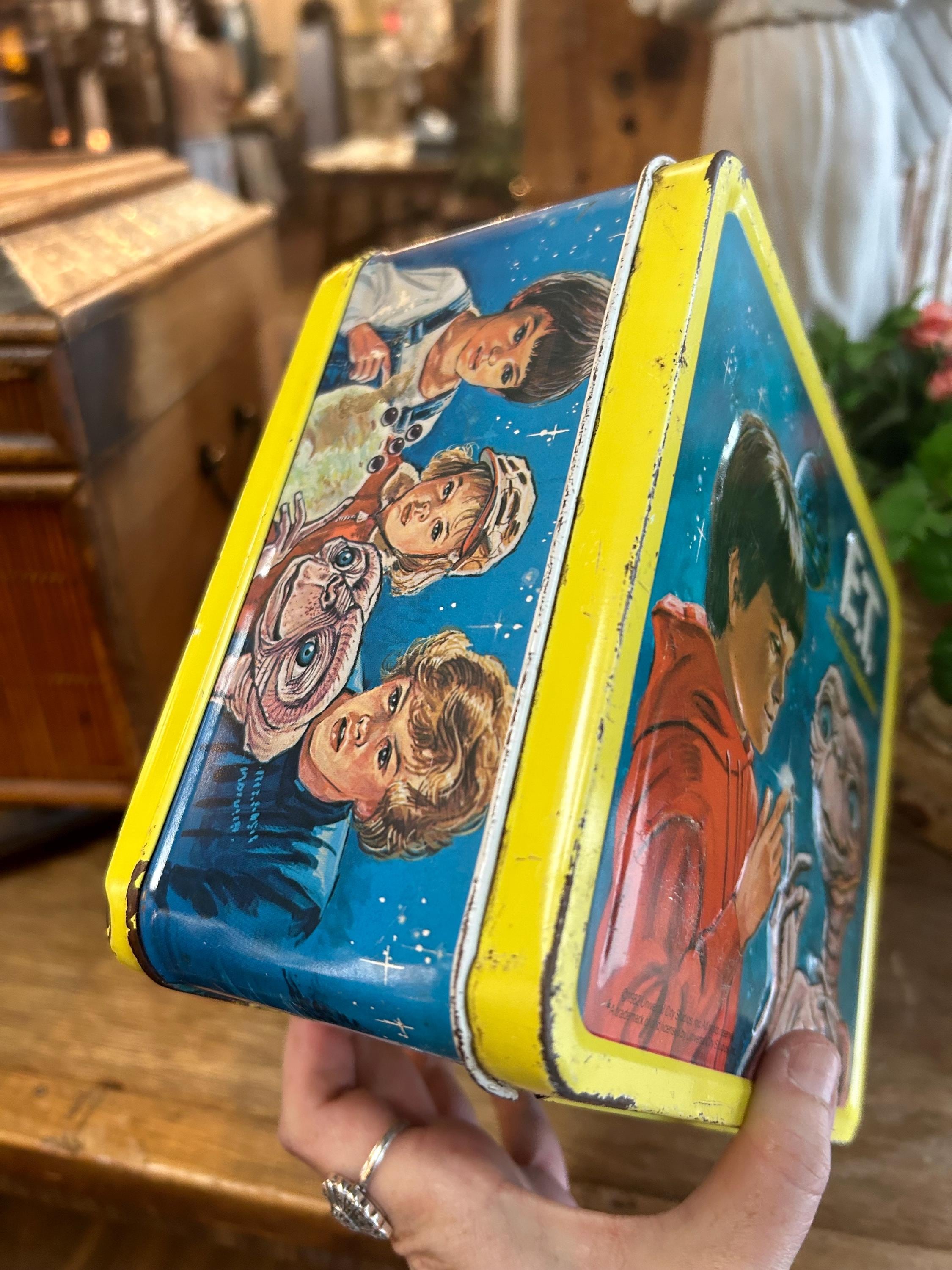 Vintage E.T. the Extra-terrestrial Metal Lunch Box. Made by Alladin ...