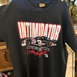 Vintage Dale Earnhardt #3 Vintage Nutmeg Intimidator Tee T-shirt Mens ...