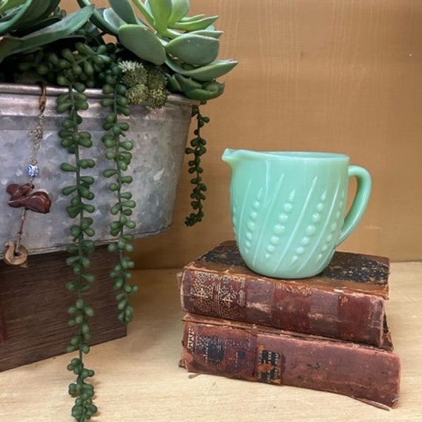 Jadeite Pitcher - Etsy