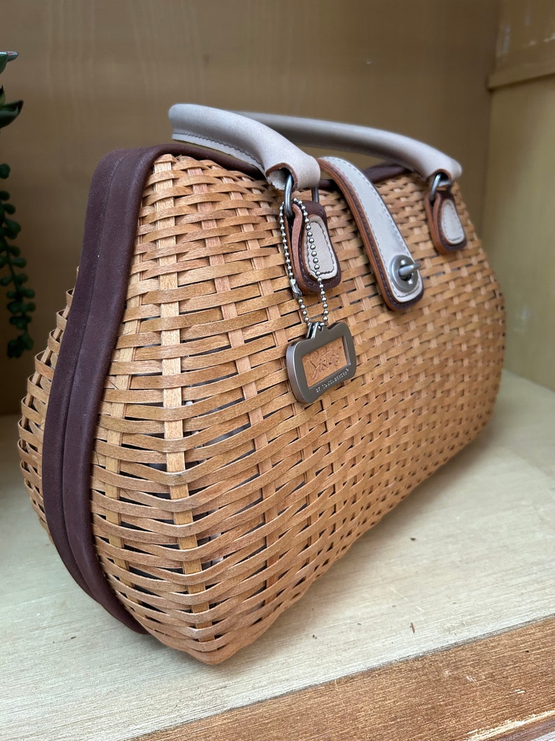 Vintage Longaberger “sisters” Basket Frame Handbag. Rare Longaberger ...
