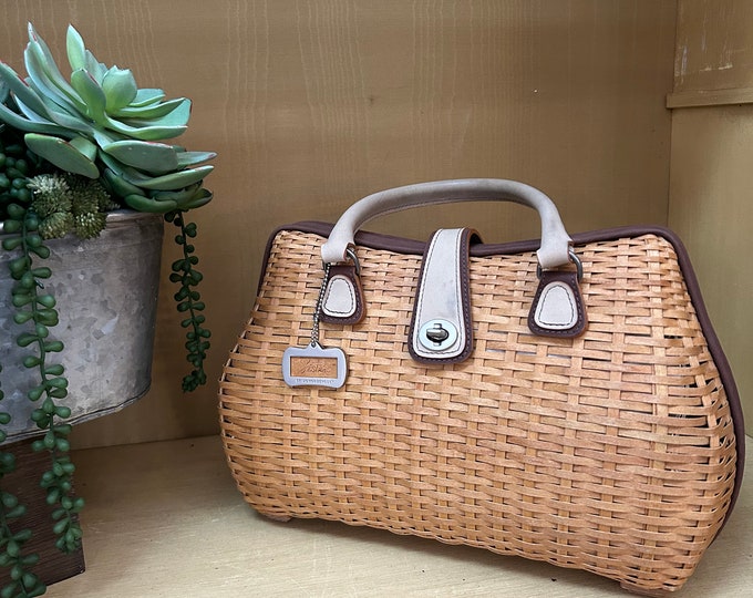 Vintage Longaberger “sisters” Basket Frame Handbag. Rare Longaberger ...