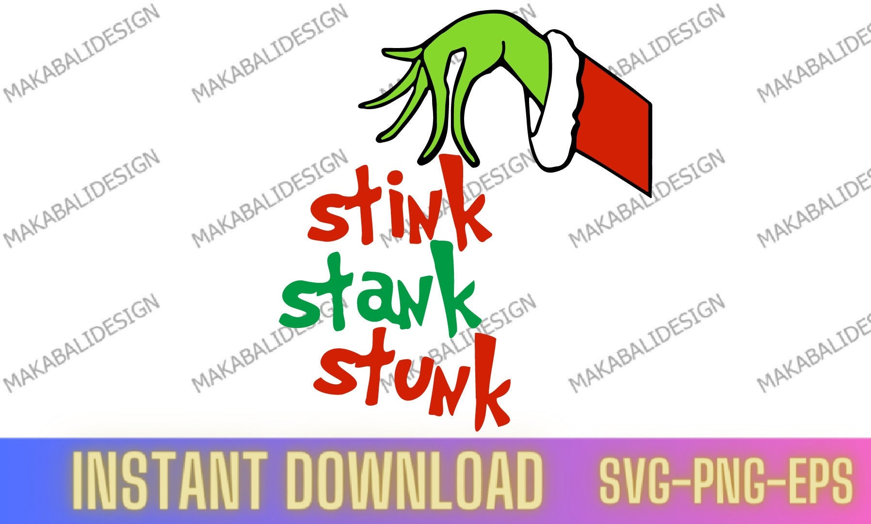 Stink Stank Stunk Christmas 2023 Svg, Stink Stank Stunk Clipart, Cricut ...