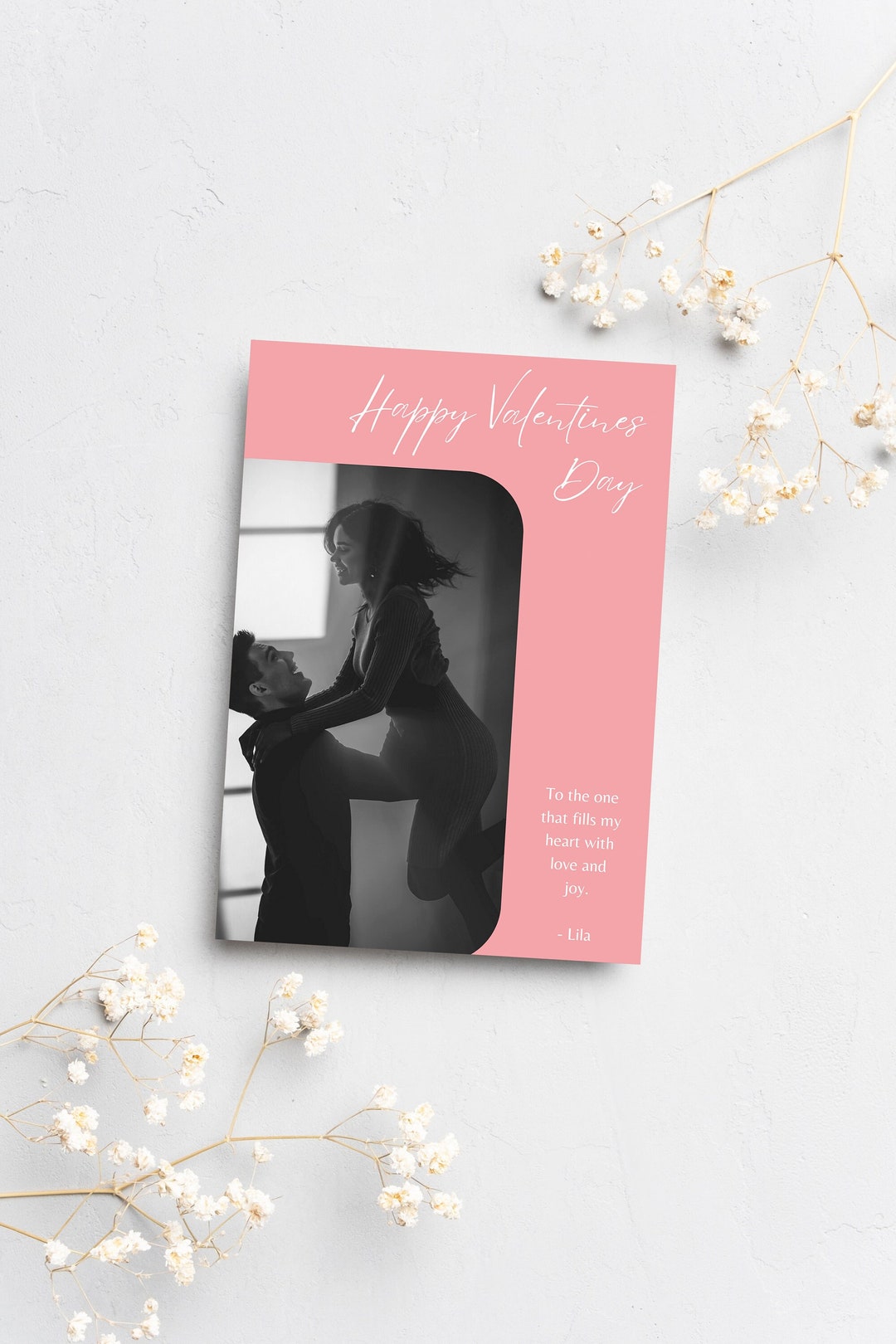 Personalized Valentines Day Card | Happy Valentines Day Card ...