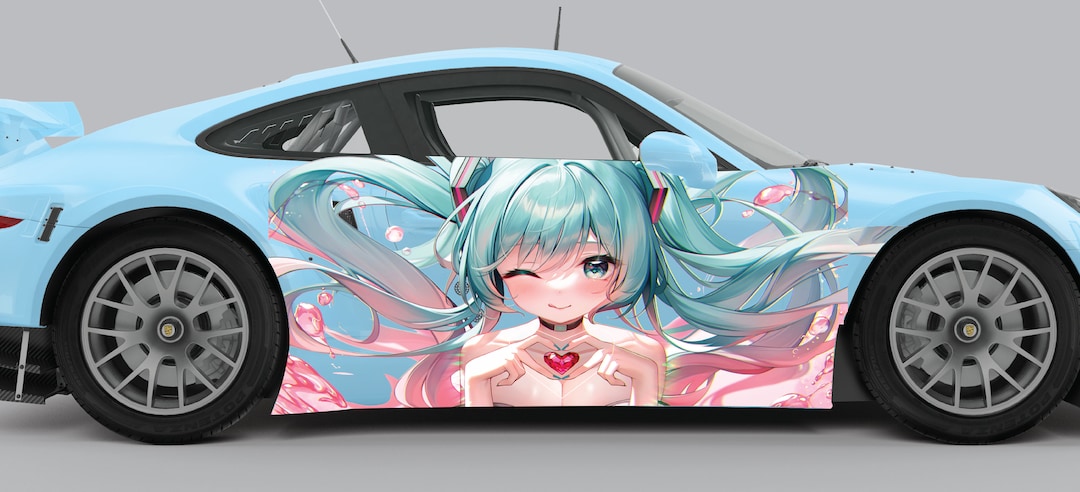 Hatsune Miku Anime Girl Livery For Style Car Anime - Etsy UK