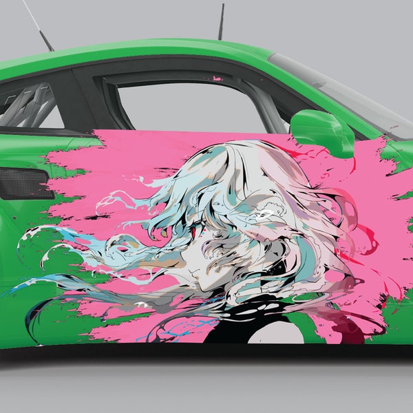 Anime Car Wrap - Etsy