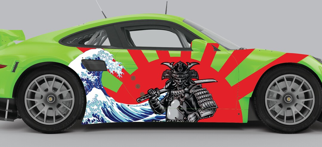 The Last Samurai Car Livery Japanese Art Car Wrap Cast Vinyl - Etsy