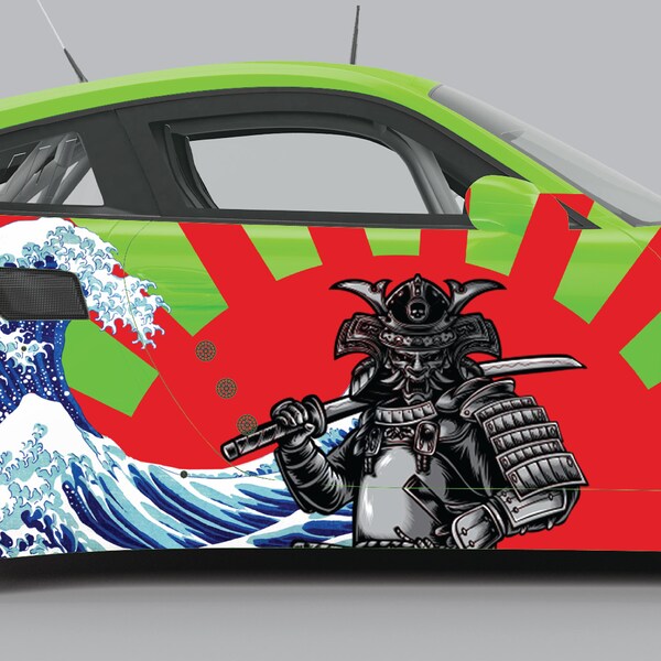 Samurai Car Wrap - Etsy
